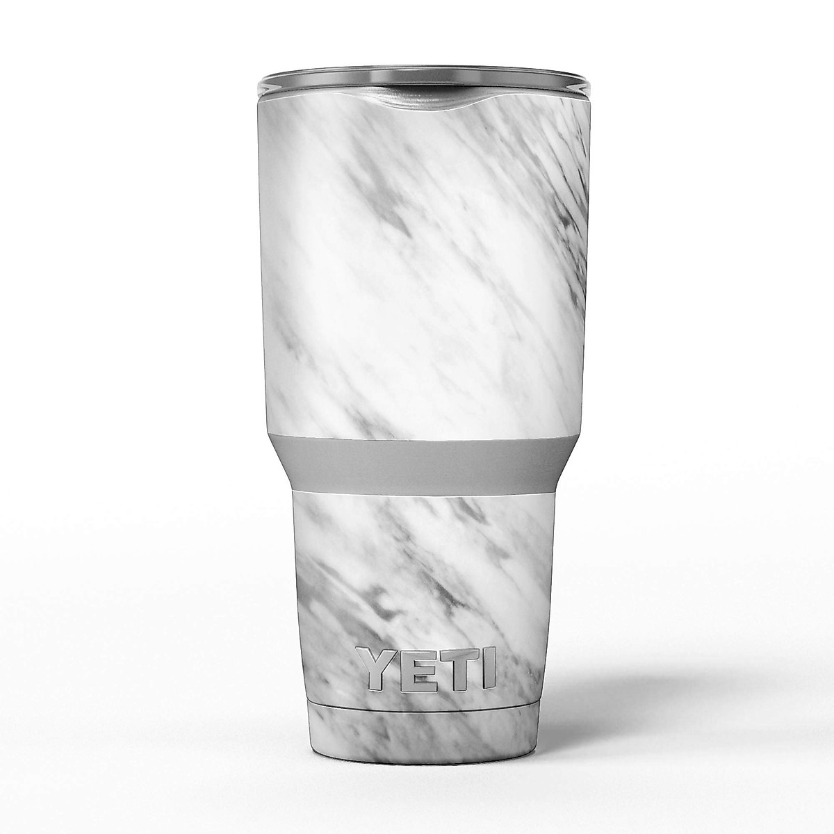 Design Skinz Slate Marble Surface V10 - Skin Decal Vinyl Wrap Kit Compatible with The Yeti Rambler Cooler Tumbler Cups