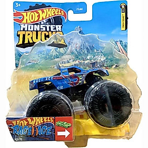 Monster Trucks Race Ace #47/75 with Connect and Crash car (1:64 Scale)
