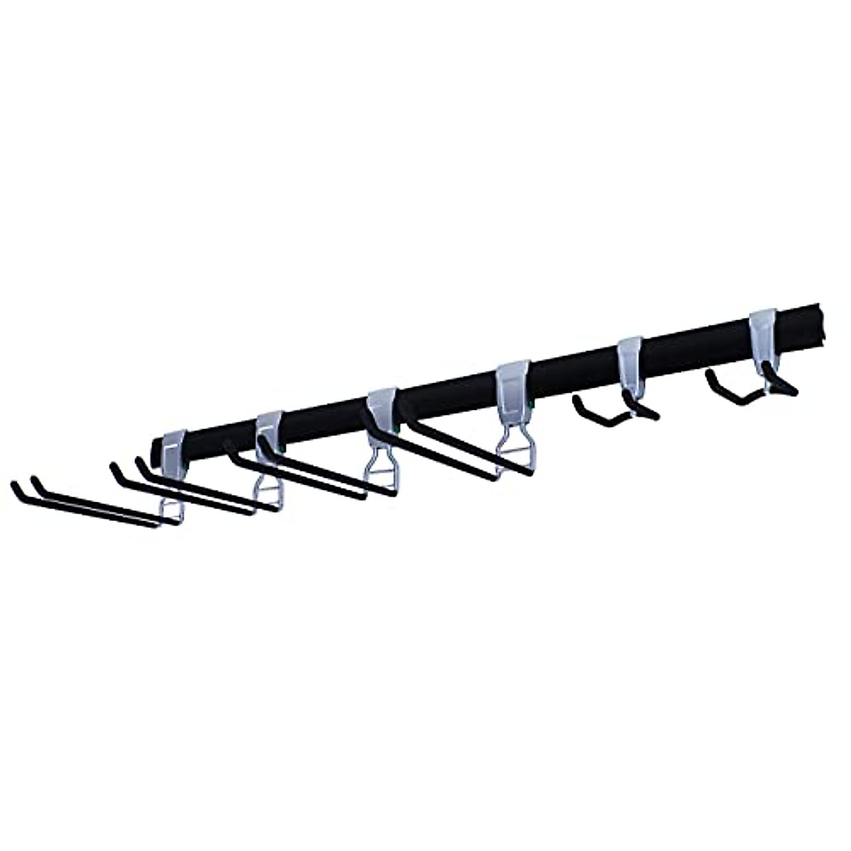 SafeRacks Wall Mounted Tool Storage Rack - Includes 5 Storage Hooks
