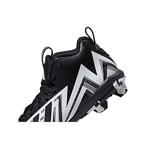 adidas Men's Freak Spark 23 Football Shoe, Black/White/Black (Molded), 9
