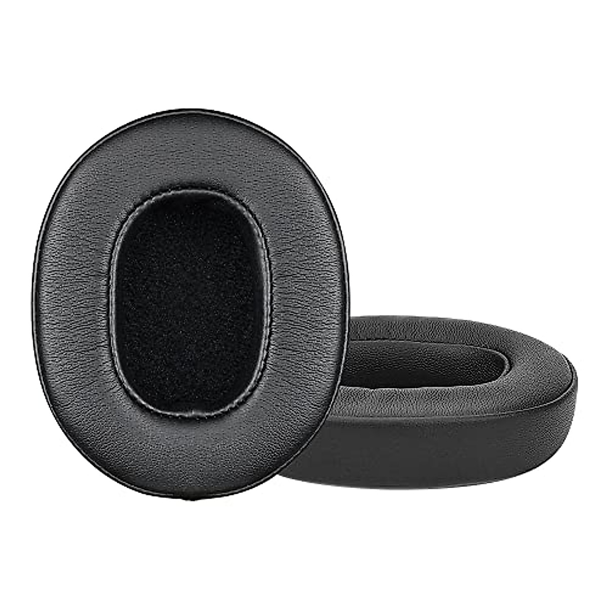 Replacement Ear Pad for Audio Technica ATH-M20X Headphones. MANAYO Ear Pads.Ultra Soft Memory Foam with Leather Headphone Cover Compatible with M20X, M30X, M40X, M50X and ATH-MSR7 (2pcs/Pack)