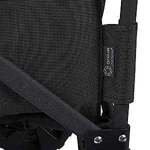 ONIVA - a Picnic Time brand Adventure Wagon Elite All-Terrain Folding Beach Wagon with Big Wheels plus Table Top Lid & Soft Cooler Liner, (Dark Gray)