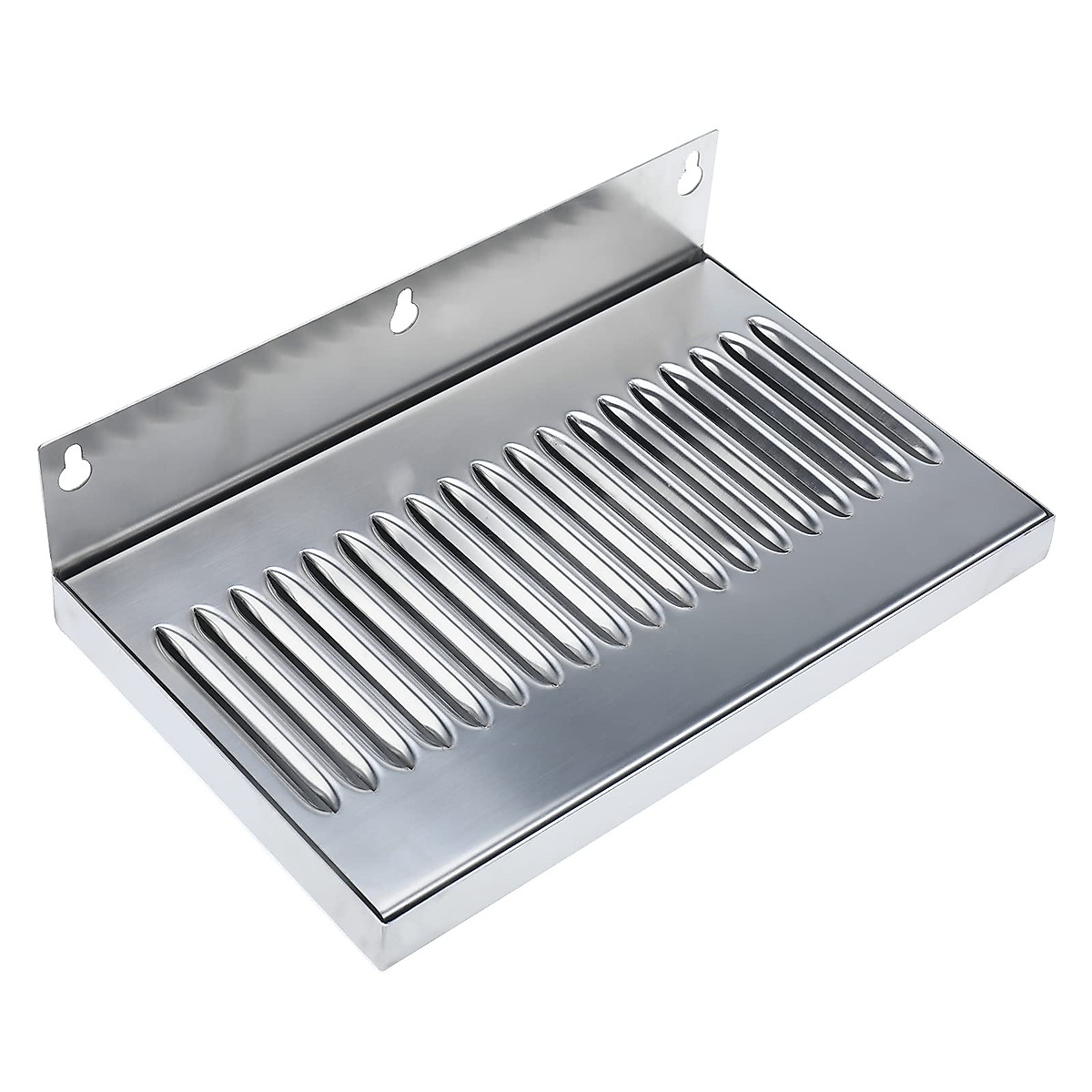 Beer Surface Mount Drip Tray - No Drain (10" x 6" x 3/4")