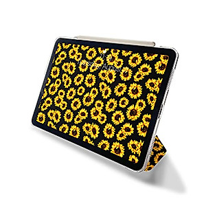 Cute Sunflowers Flower Pattern case Compatible with All Generations iPad Air Pro Mini 5 6 11 inch 12.9 10.9 10.2 9.7 7.9 Plastic Fabric Cover Slim Smart Stand SN524 (8.3" Mini 6th gen)