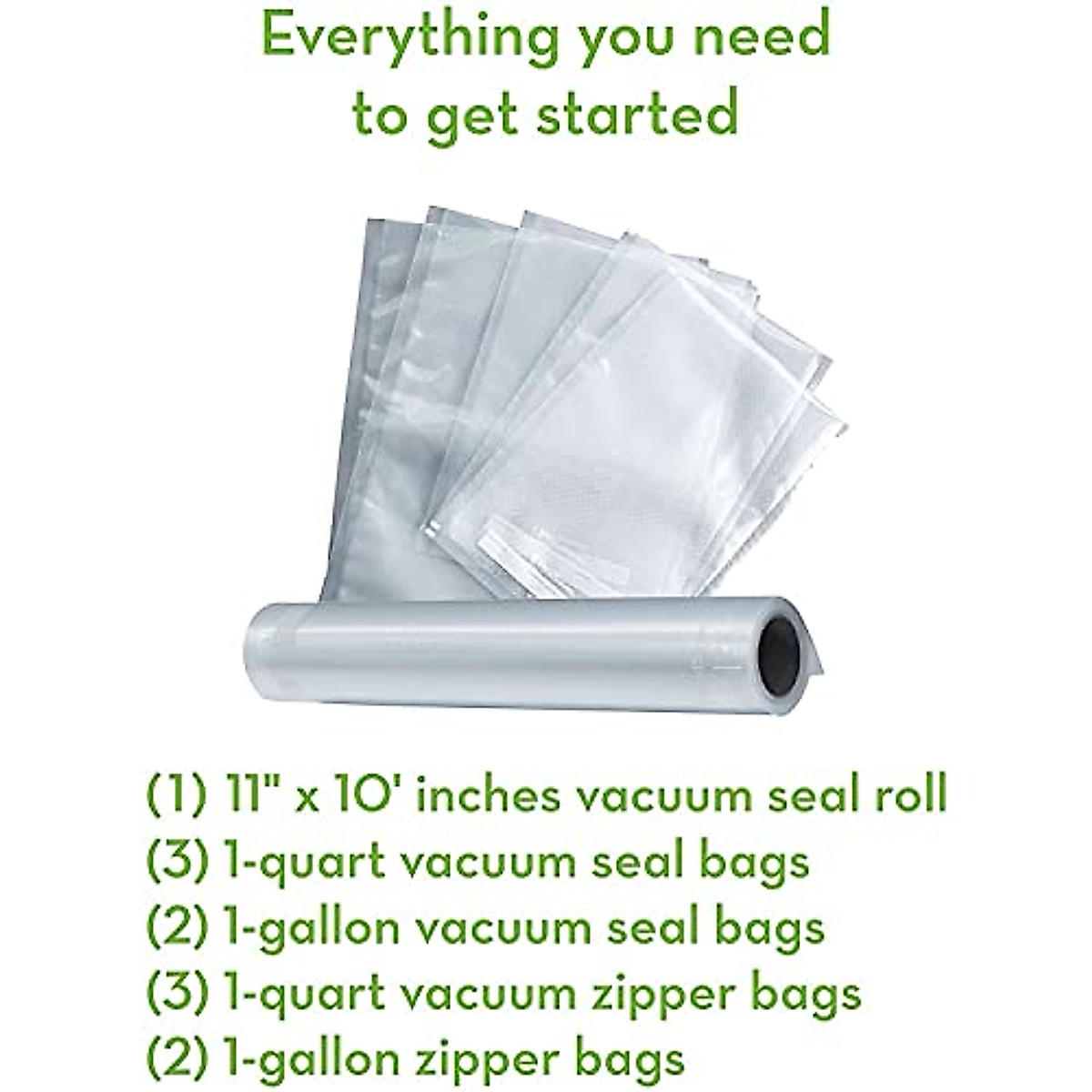 FoodSaver V4400 2-in-1 Vacuum Sealer Machine with Automatic Vacuum Sealer Bag Detection and Starter Kit, Safety Certified, Black and Silver