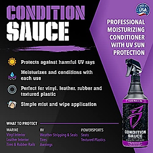 Bling Sauce Cleaning/Detailing Kit for Cars, Boats, RV, Motorcycles-4-Pack, 20 oz Each