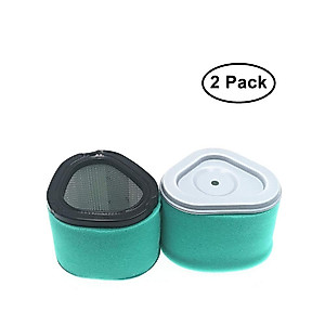 MOWFILL 2 Pack 12 083 10 Air Filter Replace for Kohler 12 083 10-S, 12 083 16, 12 883 10-S1, 1208310, John Deere GY20661, M145944 With 12 083 12 Pre Filter Fits CV11-CV16 CV460-CV493 Lawn Mower