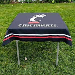 College Flags & Banners Co. Cincinnati Bearcats Logo Tablecloth or Table Overlay