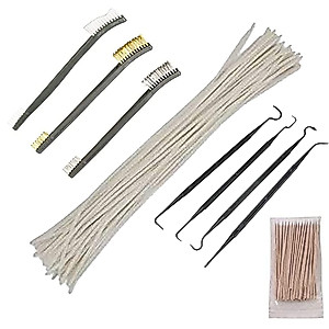 Gas Tube Pipe Cleaners 12 -inches Long, 100 Pieces and Get Free 100 Piece of 6 Inch Cotton Swabs