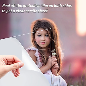 3 Pack Acrylic Sheet Plexiglass 12" x 16" x 1/8" Thick, Clear Cast 3mm 12x16 Plexi Glass Panel Use for Craft Projects, Picture Frames, Laser Engraving Sign Blanks or Cutting to Display Sizes.