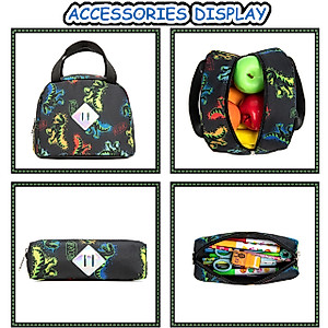 ZBAOGTW Unicorn Rolling Backpack for Girls Wheeled School Backpack 3 in 1 Girls Rolling Backpack for School,Travel,Picnic