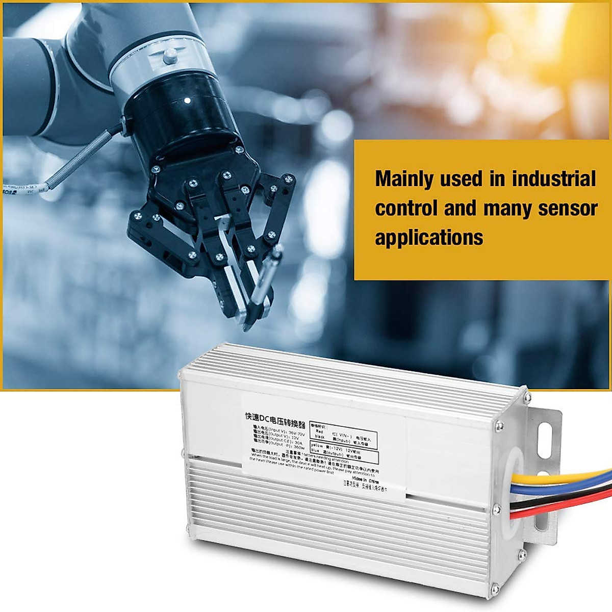 DC-DC Converter 36-72V to 12V 30A 360W Voltage Transformer Reducer