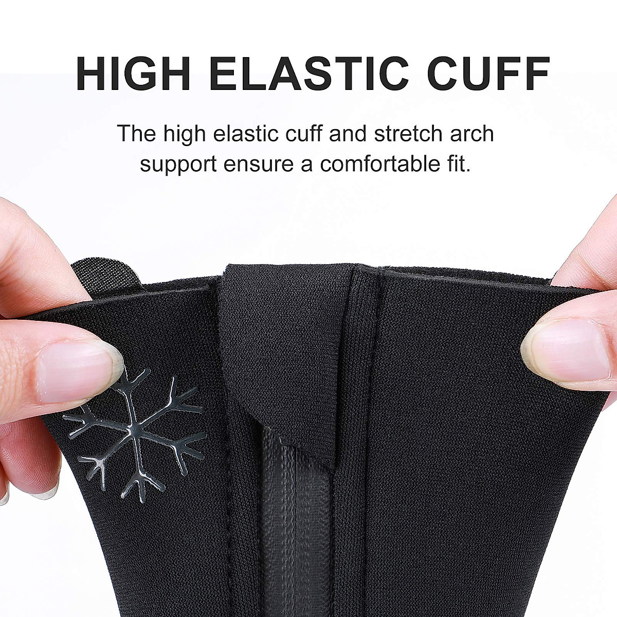 Cycling Shoe Covers Cold Weather for Men Women - Waterproof Shoe Covers Winter Outdoor Sports - Rain Cycling Overshoes, Road/Mountain Bike Booties