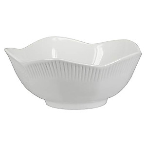 BIA Cordon Bleu Porcelain Lotus Bowls, One Size, White (900137S4SIOC)