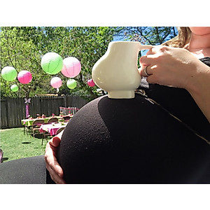 Baby Shower Gifts Idea for Pregnancy and Expecting Mothers - Perfect Funny Creative Baby Shower Gifts and Present Ideas for New Moms - 14OZ with BONUS Coaster