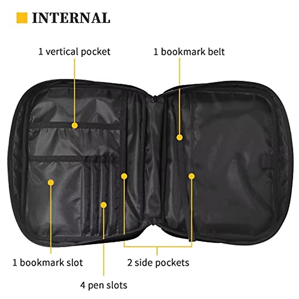 AFPANQZ Cute 3D Hamster Bible Cover Church Bag for Womens Bible Study Scripture Bag Portable Casual Bible Book Case Protective Bible Case Bible Carrying Organizers Bag