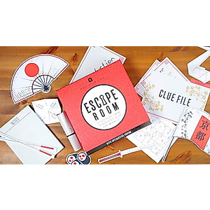 Talking Tables Escape Room Game at Home | Host Your Own Games Night | Japanese Themed | Interactive Ending | for Birthday Party, After Dinner Parties, Entertainment, Adults, Teenagers (Host-Escape)