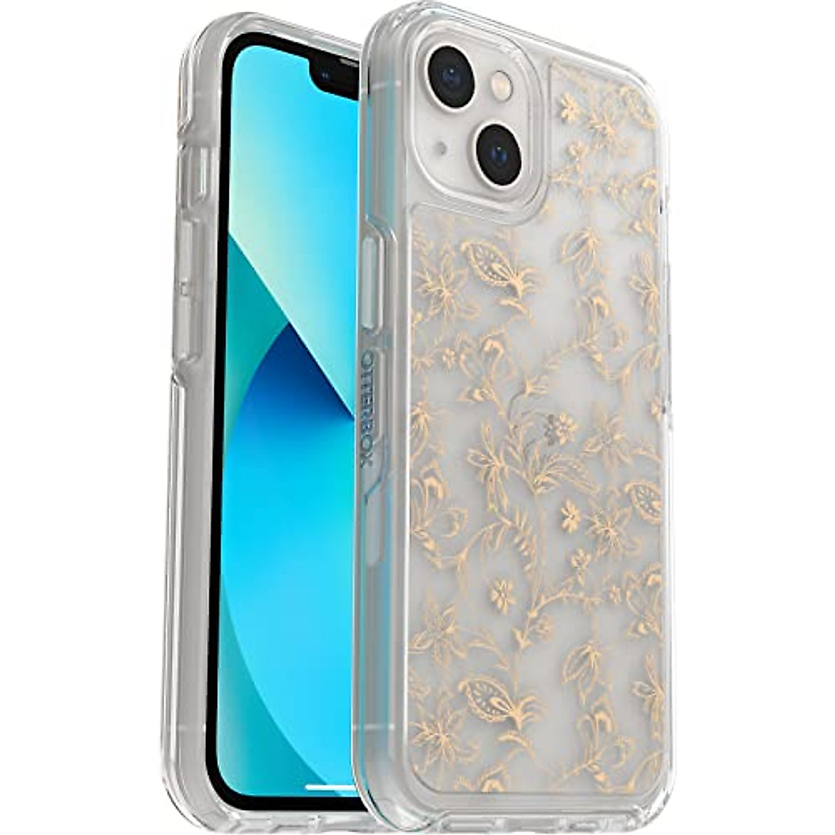 OtterBox SYMMETRY CLEAR SERIES Case for iPhone 13 (ONLY) - WALLFLOWER