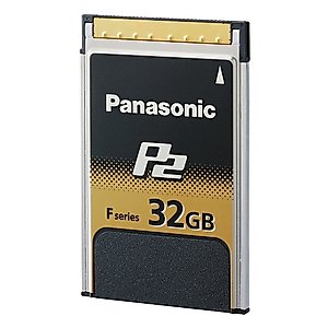 Panasonic F Series 32GB P2 Card, 1.2 Gbps Transfer Rate