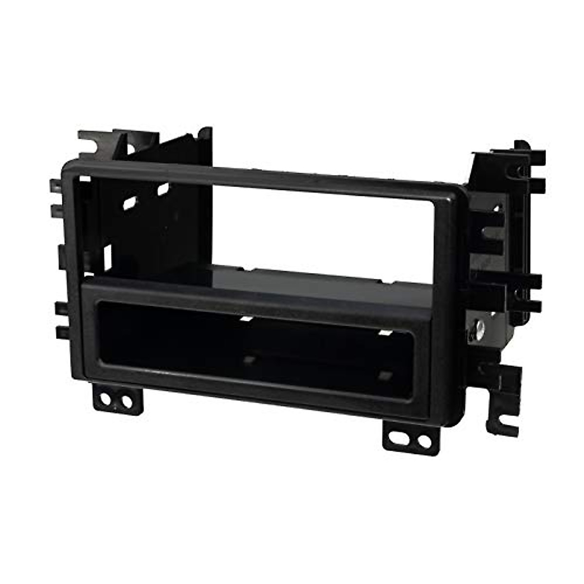 Scosche FD3090B Compatible with Select 1995-2016 Ford, Mercury, Lincoln and Mazda Double DIN & DIN+Pocket Dash Kit Black