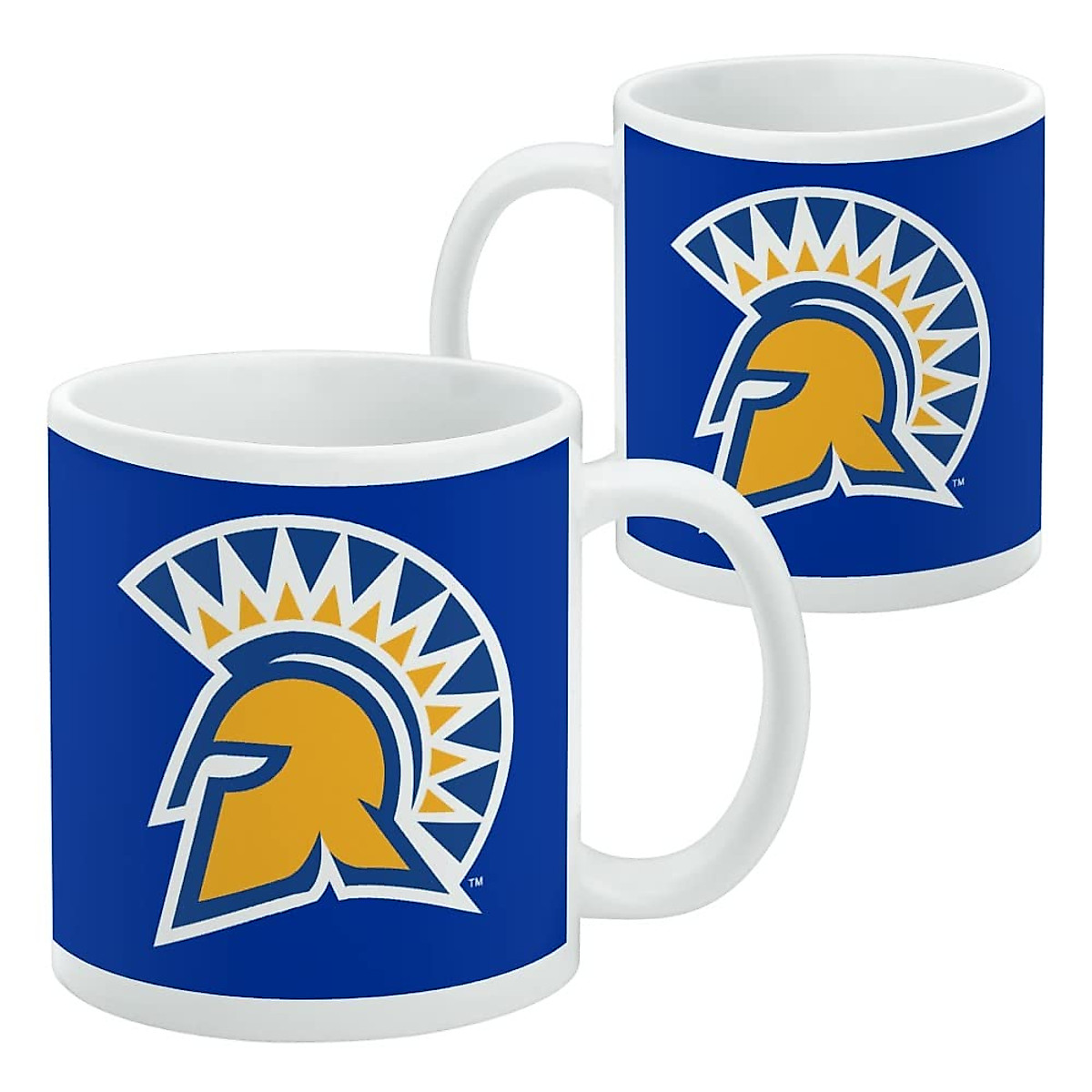 GRAPHICS & MORE San Jose State University Primary Logo Ceramic Coffee Mug, Novelty Gift Mugs for Coffee, Tea and Hot Drinks, 11oz, White