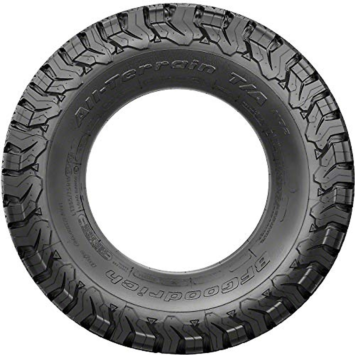 BFGoodrich All Terrain T/A KO2 Radial Car Tire for Light Trucks, SUVs, and Crossovers,LT235/85R16/E 120/116S
