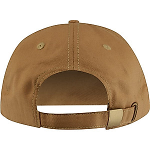 Ford Bronco Baseball Cap, Adjustable 6-Panel Duck Hat, Brown