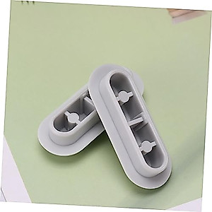 CRILSTYLEO 12pcs toilet gasket replacement toilet seat toilet seat cushion toilet attachment toilet accessories sitz bath for toilet seat Toilet Bumper Anti- Gaskets Mute plastic repair kit