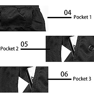 JWJ Men's 2 in 1 Workout Running Shorts 7 Inch Lightweight Athletic Gym Shorts with Compression Liner Black M