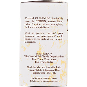 MAROMA Olibanum Citrus Perfume, 0.33 FZ