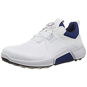 ECCO Men's Biom Hybrid 4 BOA Gore-TEX Waterproof Golf Shoe, White, 13-13.5