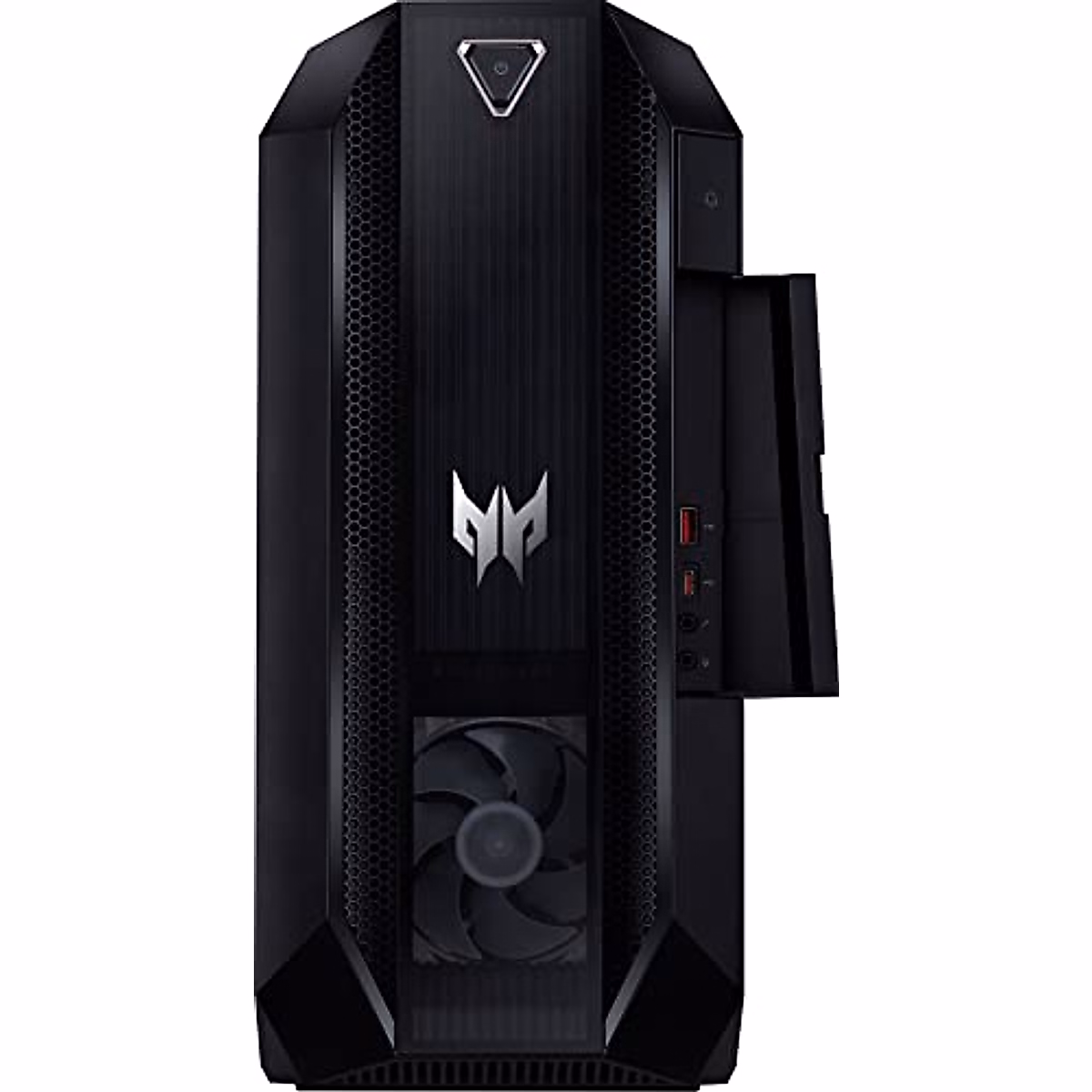acer Predator PO3-630 Gaming Desktop PC (Intel i7-11700 8-Core, 64GB RAM, 4TB SATA SSD, GeForce RTX 3070, WiFi, Bluetooth, Backlit KB, HDMI, Win 11 Pro) with MS 365 Personal, Dockztorm Hub