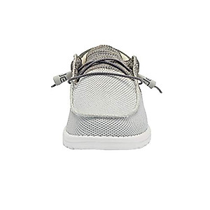 Hey Dude Men's Wally Sox Funk Slate Size 9 | Menâ€™s Shoes | Men's Lace Up Loafers | Comfortable & Light-Weight