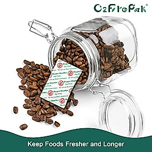 O2frepak 20CC(300-Pack) Food Grade Oxygen Absorbers Packets for Home Made Jerky and Long Term Food Storage,With Oxygen Indicator In Vacuum Bag and 3 times Oxygen Absorption Capacity