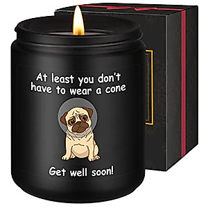 Fairy's Gift Get Well Candle - Get Well Soon Gifts, Funny Get Well Gifts for Women Men Sick Friend - After Surgery Recovery Gifts, Post Surgery Gifts for Women Men, Feel Better Encouragement Gifts