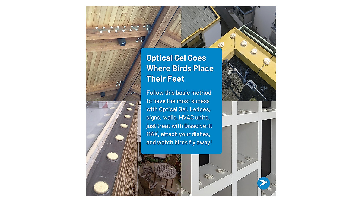 Bird Barrier Optical Gel - Effective Bird Deterrent Solution