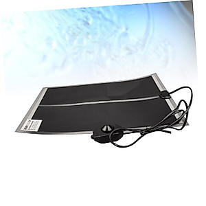 BESPORTBLE 1pc Pet Heating Mat Reptile Tank Heater Heating Pad Hermit Crab Heater Reptile Thermostat Terrarium Supplies Pet Warmer Mat Reptile Warmer Mat Heat Pad for Reptiles Tank Warmer Pad