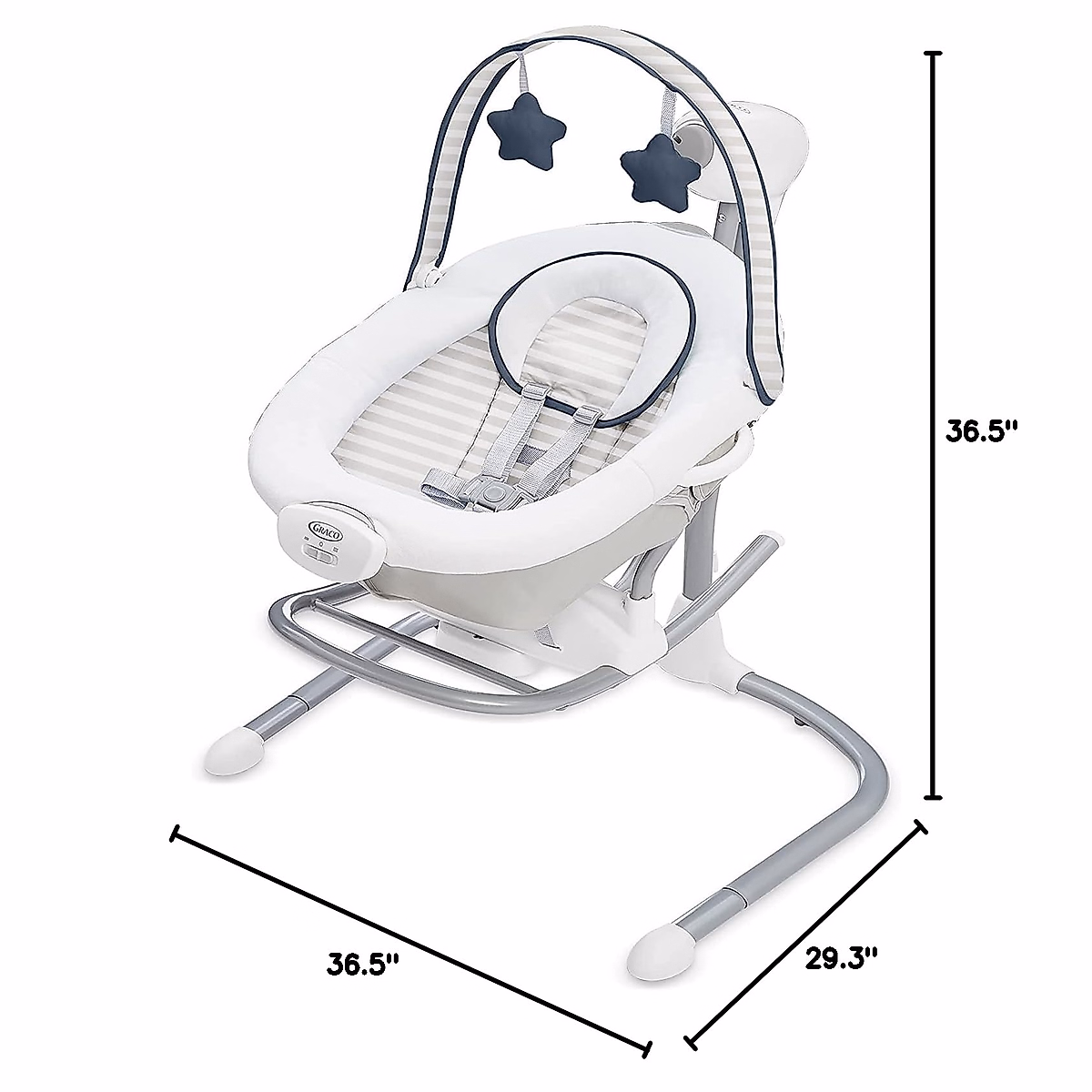 Graco Soothe 'n Sway Baby Swing with Portable Rocker (Alex)