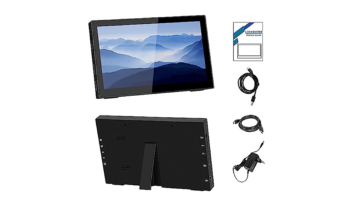 Portable 7" Touchscreen Monitor for Gaming & Travel