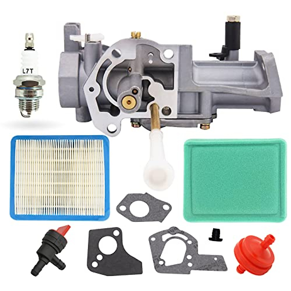 498298 Carburetor for Briggs & Stratton 498298 495459 495951 492611 495426 495606 Carb 135202 130202 112232 112292 134202 for 5HP Engine Lawn Mover
