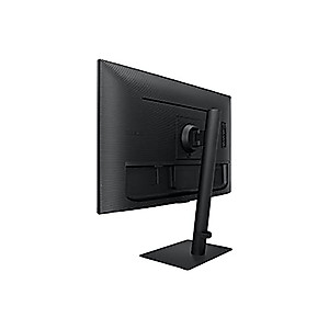 SAMSUNG ViewFinity S80A Series 27-Inch 4K UHD (3840x2160) Computer Monitor, HDMI, USB Hub, HDR10 (1 Billion Colors), Height Adjustable Stand, TUV-Certified Intelligent Eye Care (LS27A804NMNXGO),Black
