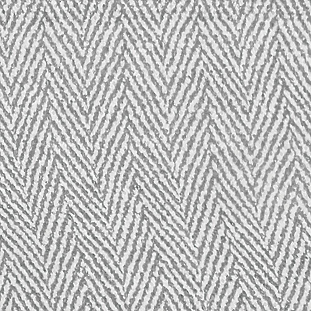 mDesign Fabric Drawer Organizer Bin Dividers for Baby Nursery Dresser, Closet, Organization - Bins Hold Clothes, Diapers, Cream, Toy, Blankets - 4 Pack, Gray Herringbone