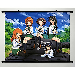 Home Decor Anime Girls und Panzer Cosplay Wall Scroll Poster Anko Team 23.6 X 17.7 Inches-003