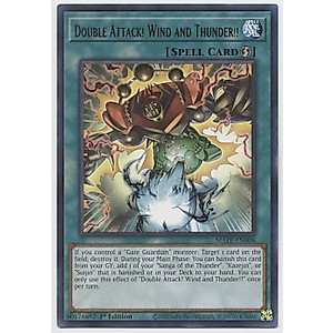 Double Attack! Wind and Thunder!! - MAZE-EN008 - Rare - 1st Edition