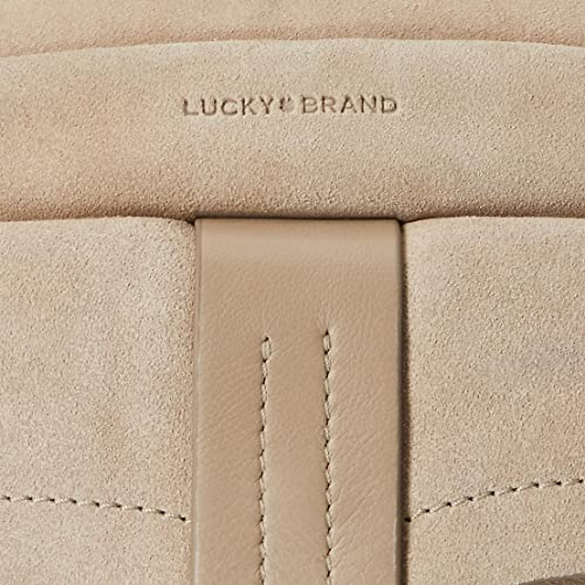Lucky Brand womens Kaza Crossbody, Dune, One Size US