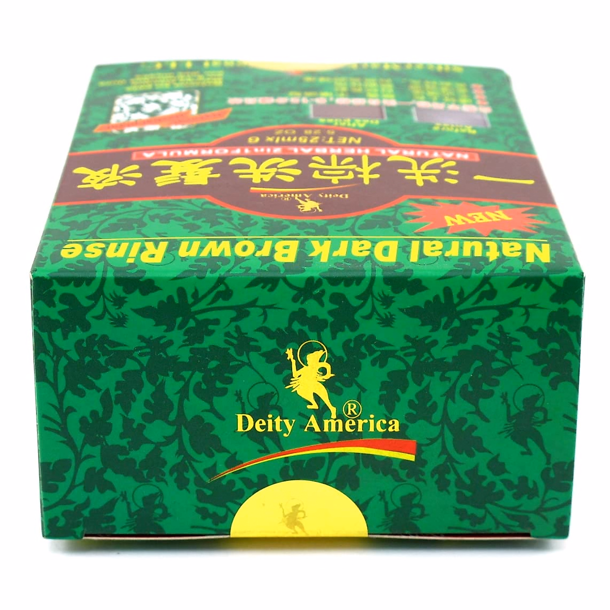 Deity Shampoo Color Change Kit Natural Herbal 2N1 Dark Brown