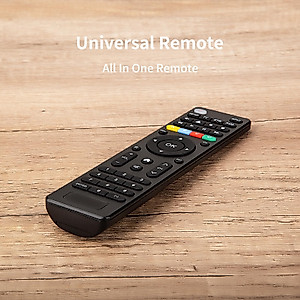 Universal TV Remote Control Replacement for Samsung LG Sony,Philips,Hisense,TCL,Insiginia,Toshiba,Emerson,Vizio,Roku Smart TVs and More Brand, Remote Simple Setup 3 Device(TVs/Streaming Players/Audio)
