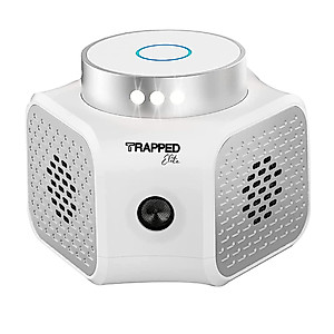 TRAPPED - Elite Ultrasonic Pest Repeller - Rodent & Squirrel Repellent Plug-in for Indoor Rat Control in Home, Attic, Garage & RV - Works with Bats and All Other Annoying Animals