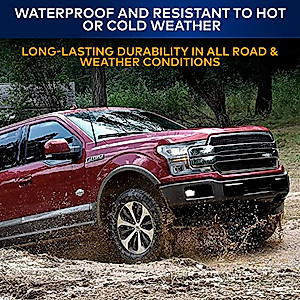 Antenna Mast for Ford F150 (2009-2023) | Highly Durable Premium Truck Antenna 6 3/4 Inch | Car Wash-Proof Radio Antenna for FM AM | Black, Automotive Antenna Replacement for Cars | F-150 Accessories