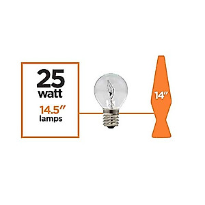Lava Lamp Replacement Bulb (25 Watt Replacement Bulb for 14.5"/ 20 oz)